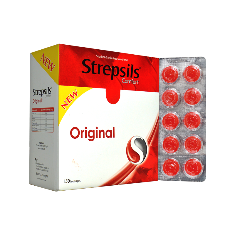 STREPSILS ORIGNAL - Pack Size X 150 - Khalid Pharmacy | Online Pharmacy ...