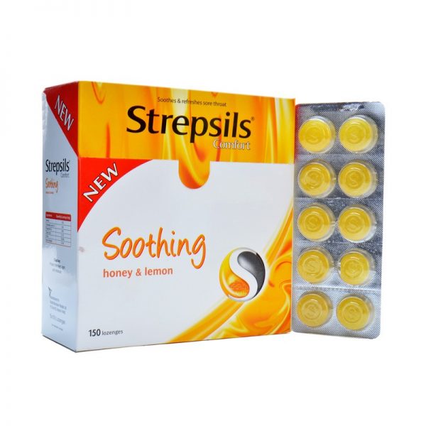 STREPSILS HONEY+LEMON LOZ - Pack Size X 150 - Khalid Pharmacy | Online ...