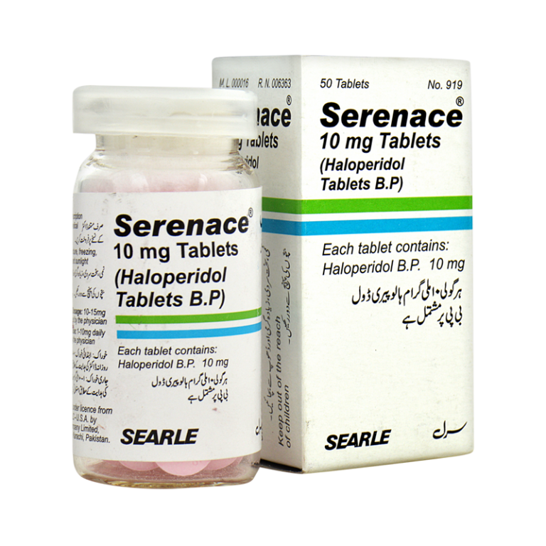 SERENACE 10MG TAB - Pack Size X 50 - Khalid Pharmacy | Online Pharmacy ...