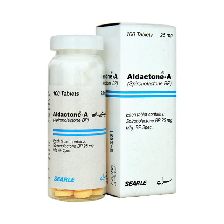 ALDACTONE A 25MG TAB - Pack Size X 100 - Khalid Pharmacy | Online ...