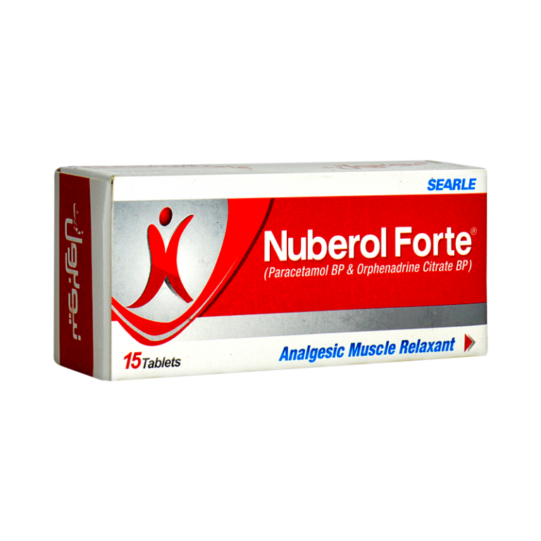 NUBEROL FORTE TAB - Pack Size X 15 - Khalid Pharmacy | Online Pharmacy ...
