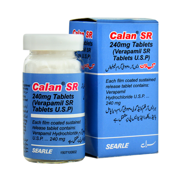 CALAN 240 SR TAB - Pack Size X 10 - Khalid Pharmacy | Online Pharmacy ...