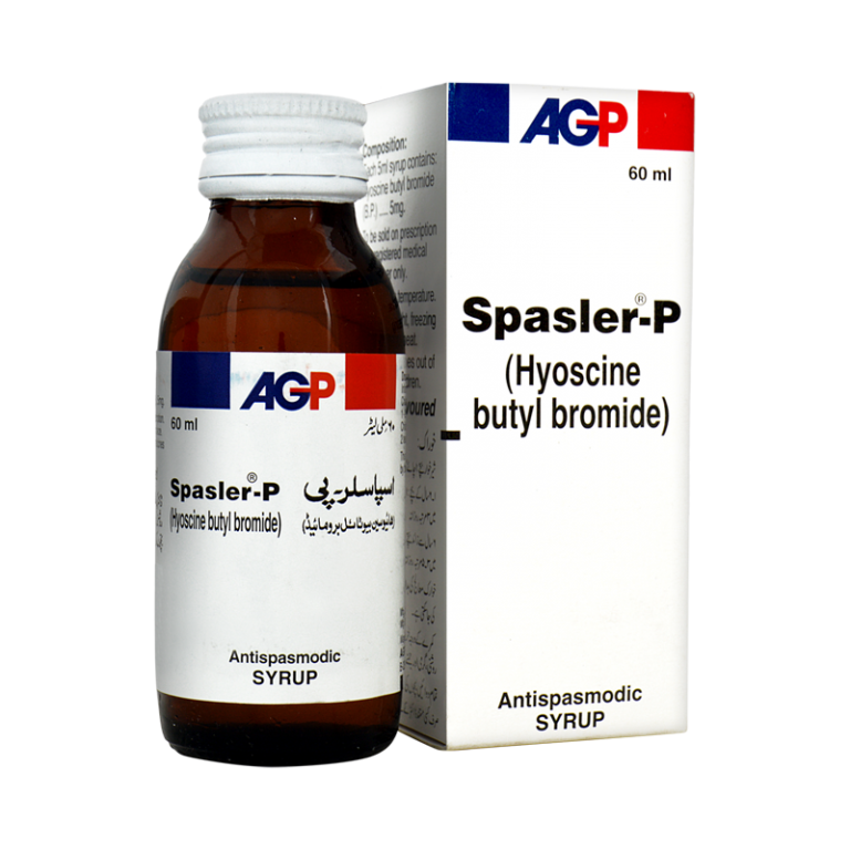 SPASLER P SYP - Pack Size X 1 - Khalid Pharmacy | Online Pharmacy in ...