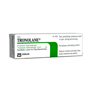 TRONOLANE CREAM 20G - Pack Size X 1 - Khalid Pharmacy | Online Pharmacy ...