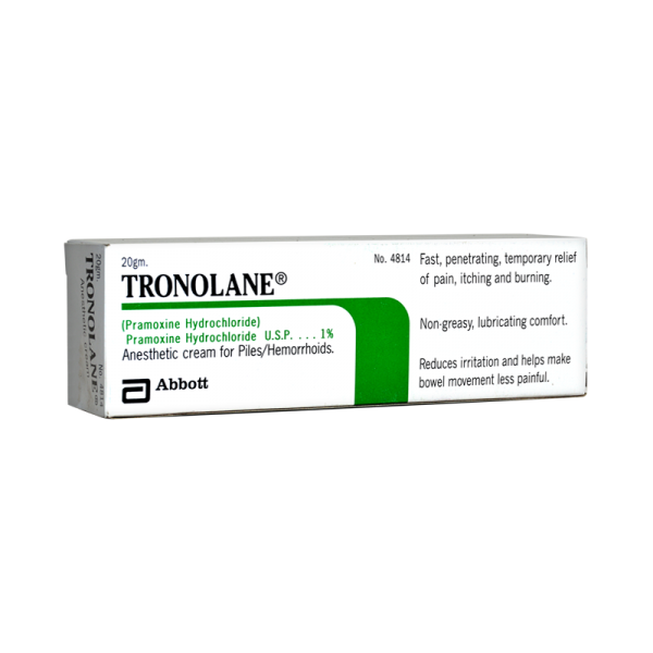 TRONOLANE CREAM 20G - Pack Size X 1 - Khalid Pharmacy | Online Pharmacy ...