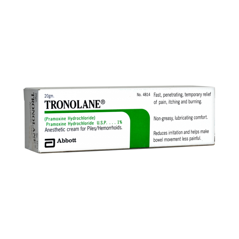 TRONOLANE CREAM 20G - Pack Size X 1 - Khalid Pharmacy | Online Pharmacy ...