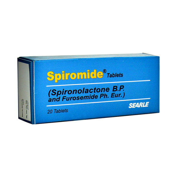 SPIROMIDE 20MG TAB - Pack Size X 20 - Khalid Pharmacy | Online Pharmacy ...