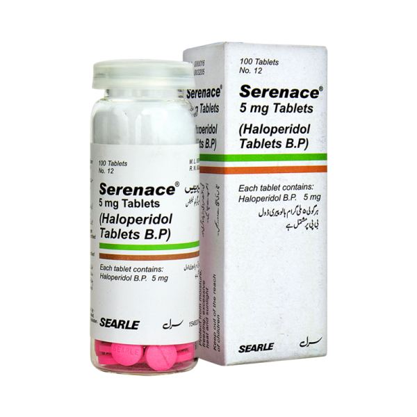 SERENACE 5MG TAB (100'S) - Pack Size X 100 - Khalid Pharmacy | Online ...