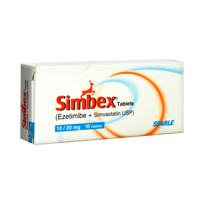 SIMBEX 10/20MG TAB - Pack Size X 10 - Khalid Pharmacy | Online Pharmacy ...