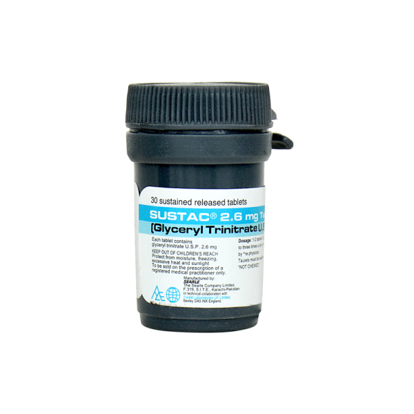 SUSTAC 2.6MG TAB - Pack Size X 30 - Khalid Pharmacy | Online Pharmacy ...