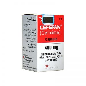 CEFSPAN 400MG CAP - Pack Size X 5 - Khalid Pharmacy | Online Pharmacy ...