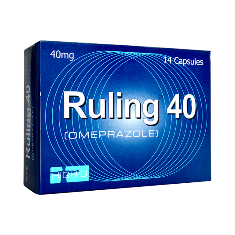 RULING 40MG CAP - Pack Size X 14 - Khalid Pharmacy | Online Pharmacy in ...