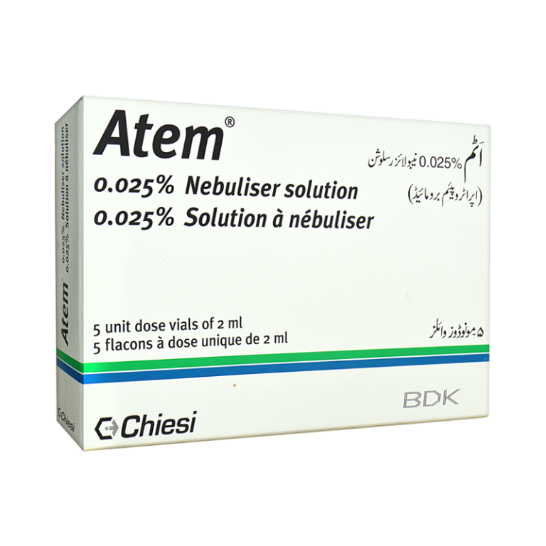 ATEM NEBULISER - Pack Size X 5 - Khalid Pharmacy | Online Pharmacy in ...