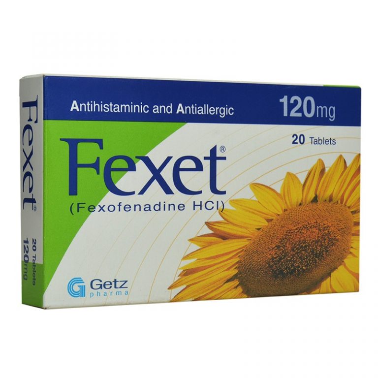 FEXET 120MG TABLETS - Pack Size X 20 - Khalid Pharmacy | Online ...