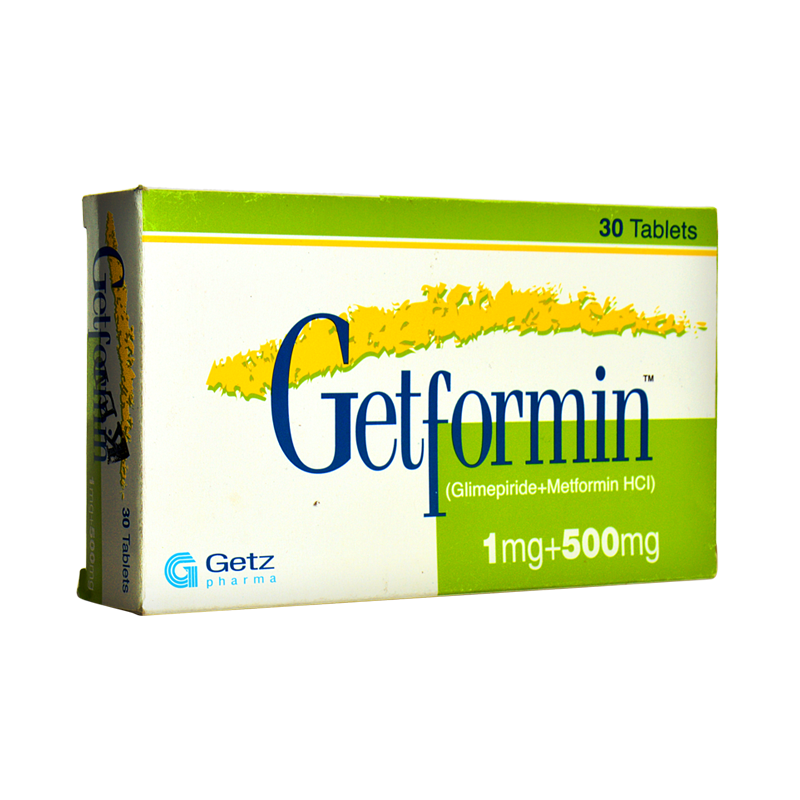 GETFORMIN 1/500 - Pack Size X 30 - Khalid Pharmacy | Online Pharmacy in ...