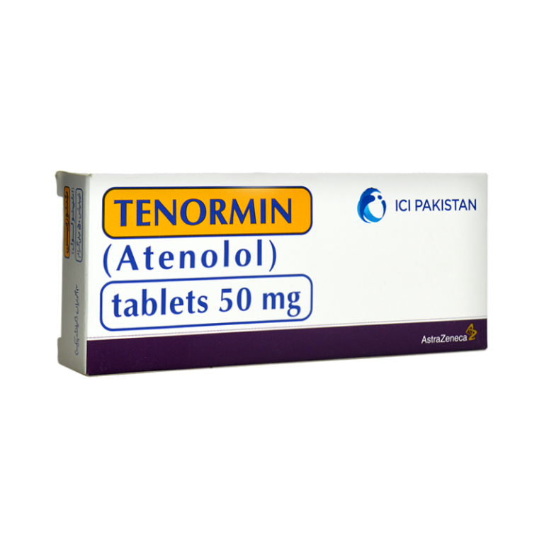 TENORMIN 50MG TAB - Pack Size X 14 - Khalid Pharmacy | Online Pharmacy ...