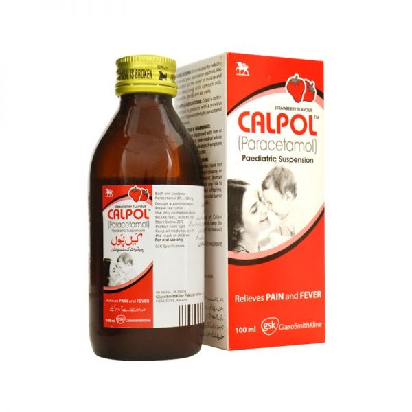 CALPOL PAED 100ML SUSUP - Pack Size X 1 - Khalid Pharmacy | Online ...