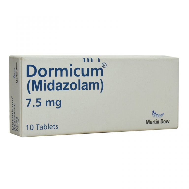 DORMICUM 7.5MG TAB - Pack Size X 10 - Khalid Pharmacy | Online Pharmacy ...