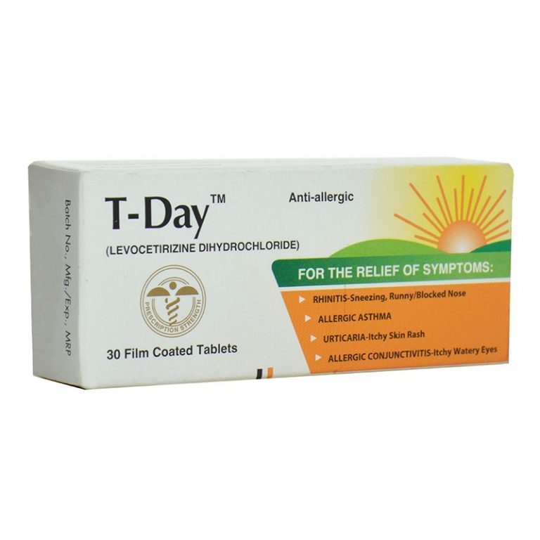 T DAY TAB - Pack Size X 10 - Khalid Pharmacy | Online Pharmacy in ...