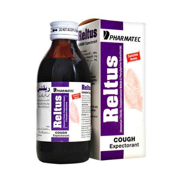RELTUS 120ML SYP - Pack Size X 1 - Khalid Pharmacy | Online Pharmacy in ...