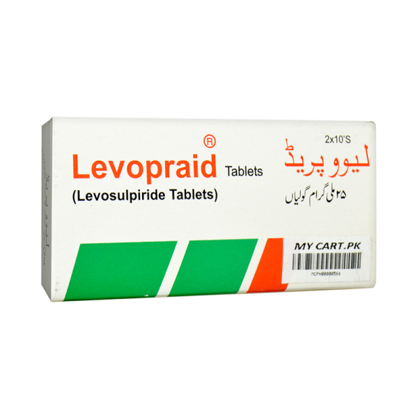 LEVOPRAID 25MG TAB - Pack Size X 20 - Khalid Pharmacy | Online Pharmacy ...