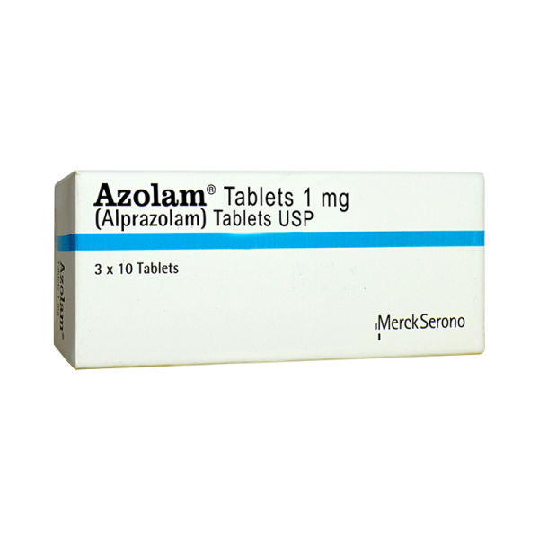 AZOLAM 1MG TAB - Pack Size X 30 - Khalid Pharmacy | Online Pharmacy in ...