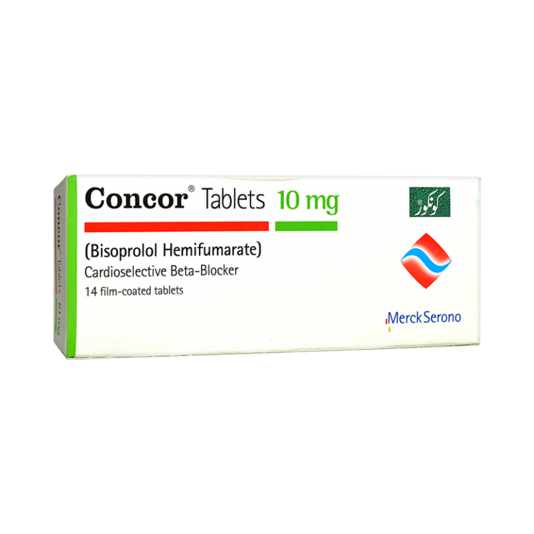 CONCOR 10MG TAB - Pack Size X 14 - Khalid Pharmacy | Online Pharmacy in ...