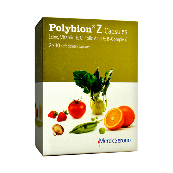 POLYBION Z CAPSULES - Pack Size X 20 - Khalid Pharmacy | Online ...