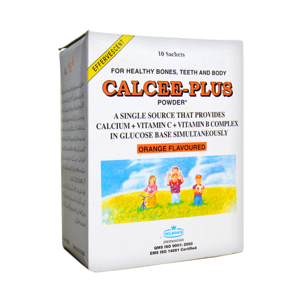 CALCEE PLUS SACHET - Pack Size X 10 - Khalid Pharmacy | Online Pharmacy ...