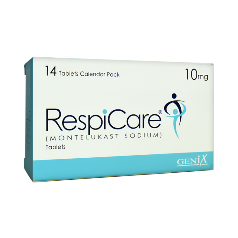 RESPICARE 10MG TAB - Pack Size X 14 - Khalid Pharmacy | Online Pharmacy in Lahore, Pakistan