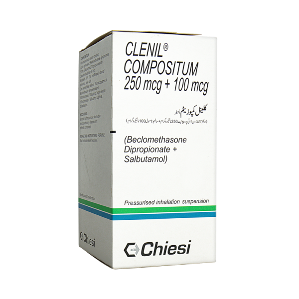 CLENIL COMPOSITUM 250MG INHELAR - Pack Size X 1 - Khalid Pharmacy ...