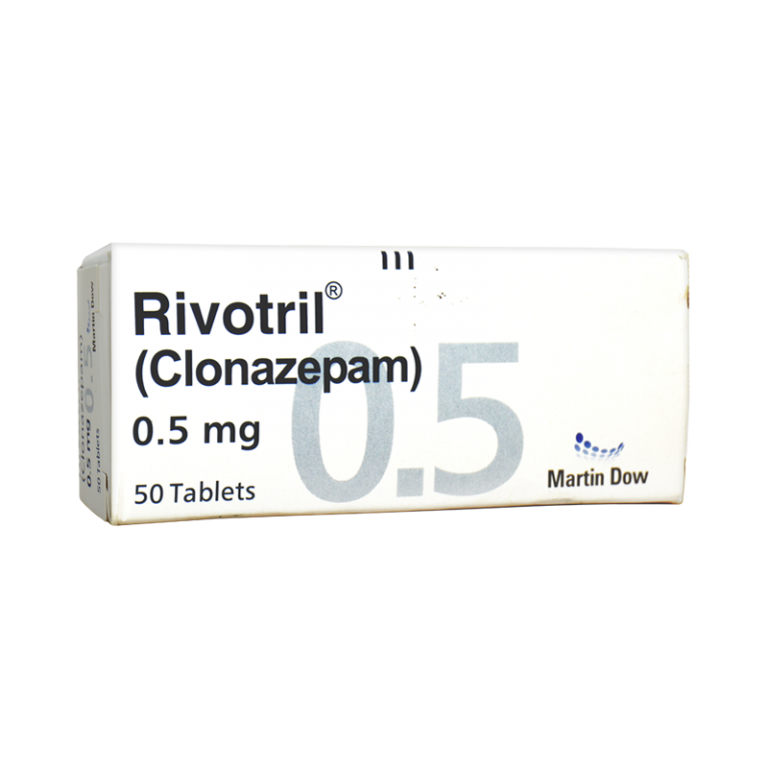 RIVOTRIL 0.5MG TAB - Pack Size X 50 - Khalid Pharmacy | Online Pharmacy ...