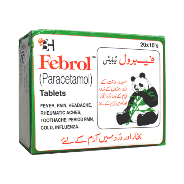 FEBROL TAB - Pack Size X 200 - Khalid Pharmacy | Online Pharmacy in ...