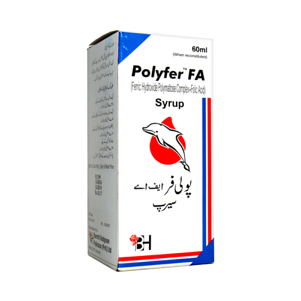 POLYFER FA SYP 60ML - Pack Size X 1 - Khalid Pharmacy | Online Pharmacy ...