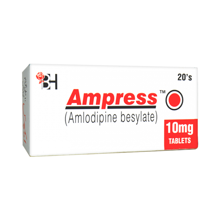 AMPRESS 10MG TAB - Pack Size X 20 - Khalid Pharmacy | Online Pharmacy ...