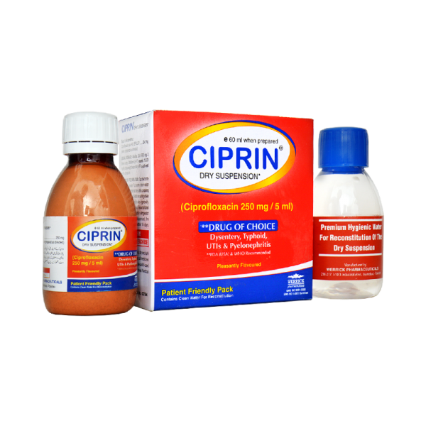 CIPRIN 250MG SYP - Pack Size X 1 - Khalid Pharmacy | Online Pharmacy in ...