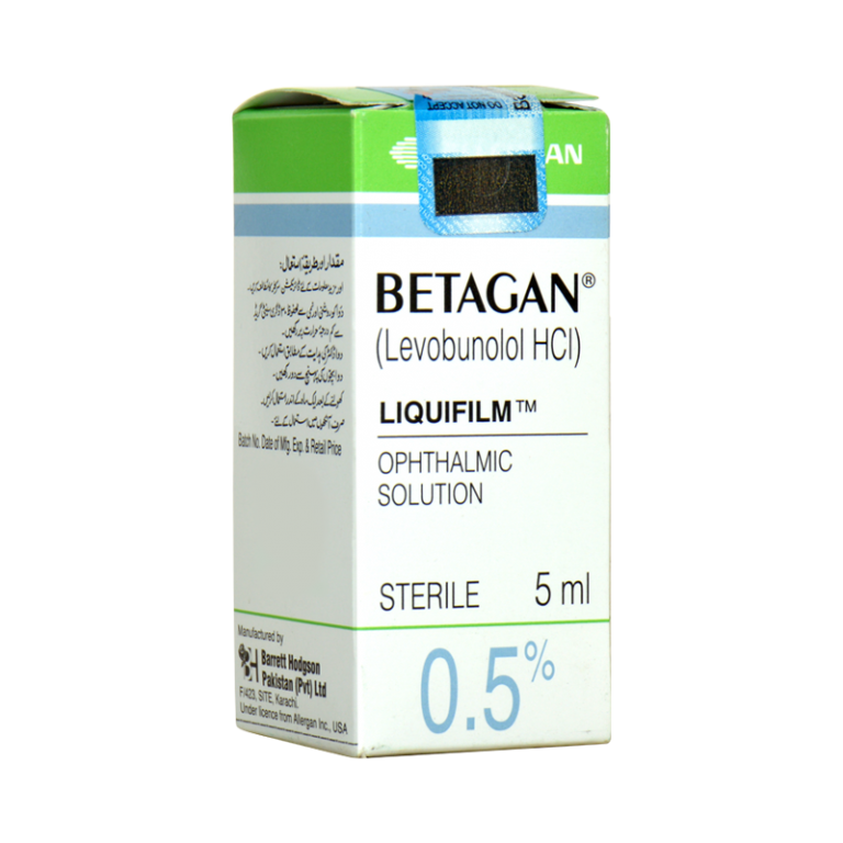 BETAGAN EYE DROPS 5ML - Pack Size X 1 - Khalid Pharmacy | Online ...