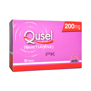 QUSEL 200MG TAB - Pack Size X 30 - Khalid Pharmacy | Online Pharmacy in ...