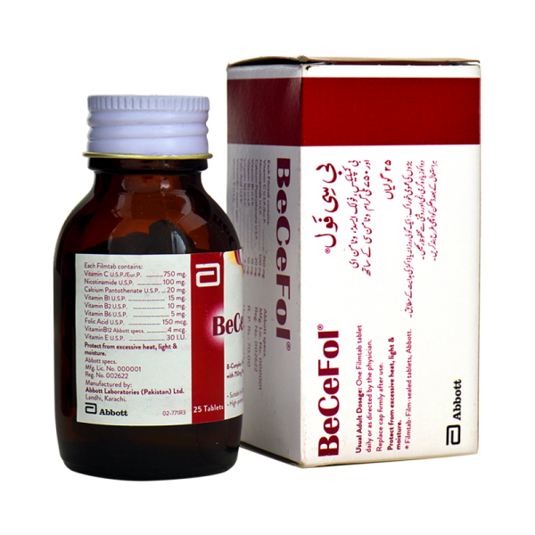 BECEFOL TAB - Pack Size X 1 - Khalid Pharmacy | Online Pharmacy in ...