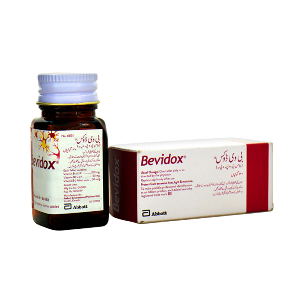 BEVIDOX TAB (30'S) - Pack Size X 1 - Khalid Pharmacy | Online Pharmacy ...