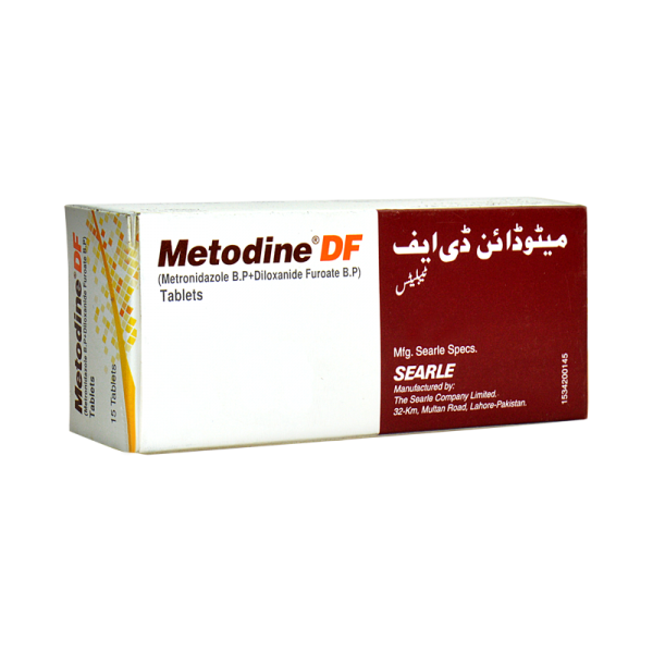 METODINE DF TAB - Pack Size X 15 - Khalid Pharmacy | Online Pharmacy in Lahore, Pakistan