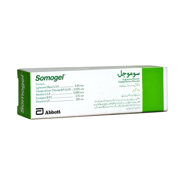 SOMOGEL 20GM CREAM - Pack Size X 1 - Khalid Pharmacy | Online Pharmacy ...