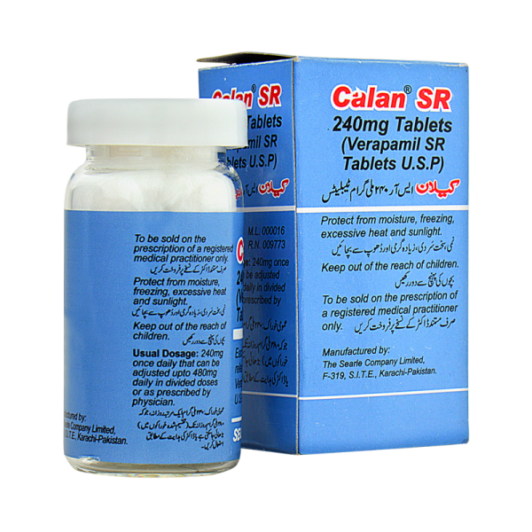 CALAN 240 SR TAB - Pack Size X 10 - Khalid Pharmacy | Online Pharmacy ...