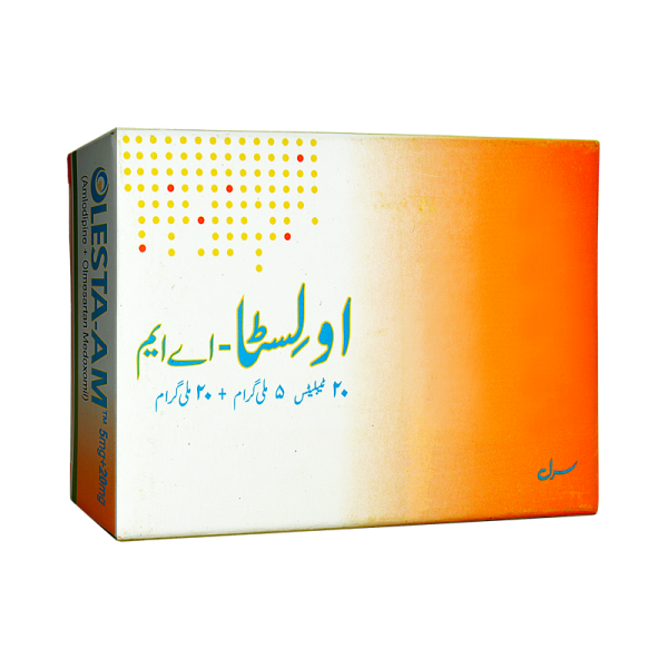OLESTA AM 5/20 TAB - Pack Size X 20 - Khalid Pharmacy | Online Pharmacy ...