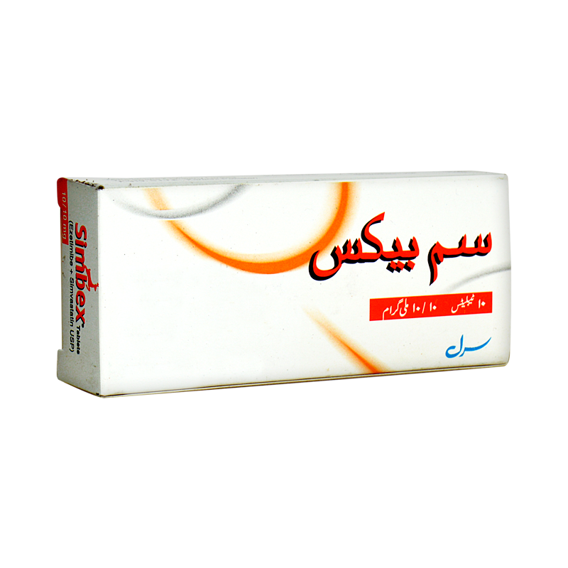 SIMBEX 10/10MG TAB - Pack Size X 10 - Khalid Pharmacy | Online Pharmacy ...