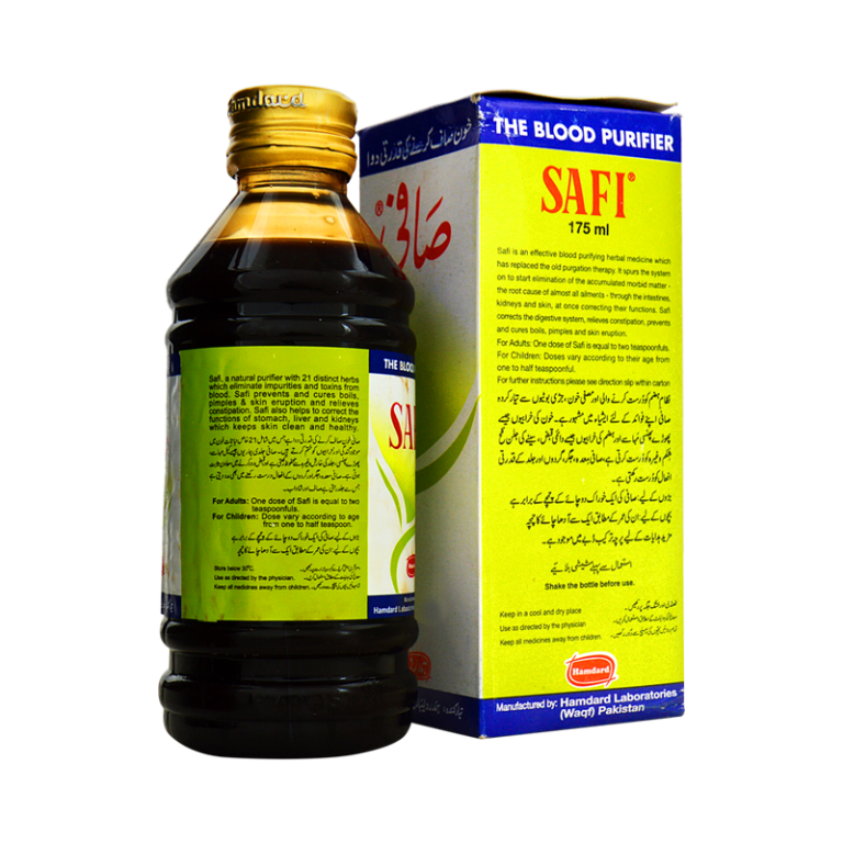 SAFI 175ML SYP - Pack Size X 1 - Khalid Pharmacy | Online Pharmacy in ...