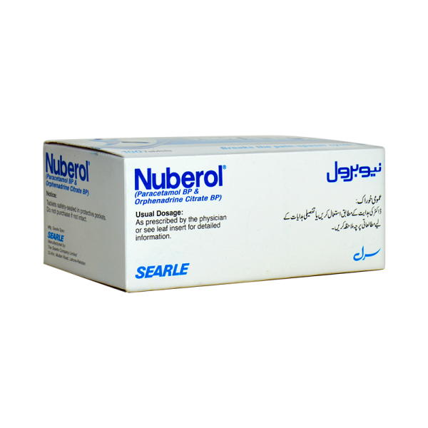 NUBEROL TAB - Pack Size X 100 - Khalid Pharmacy | Online Pharmacy in ...