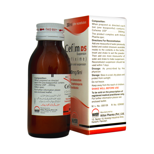 CEFIM DS 30ML SYP - Pack Size X 1 - Khalid Pharmacy | Online Pharmacy ...