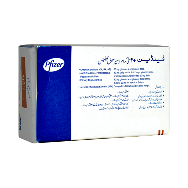 FELDENE 20MG TAB - Pack Size X 40 - Khalid Pharmacy | Online Pharmacy ...