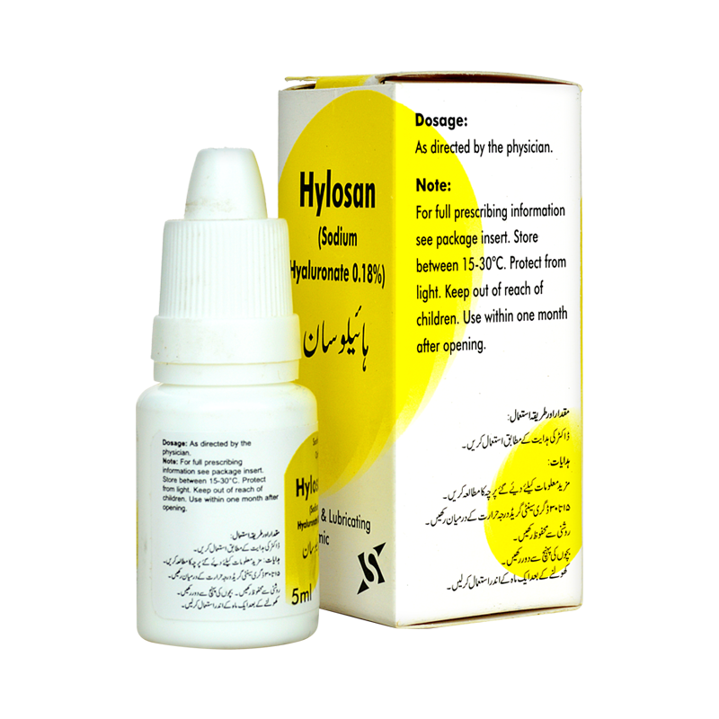 HYLOSAN OPHTALMIC SOLU - Pack Size X 1 - Khalid Pharmacy | Online ...